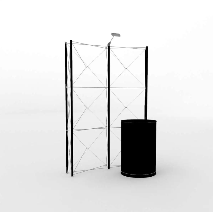 Pop-Up Stand - Curved