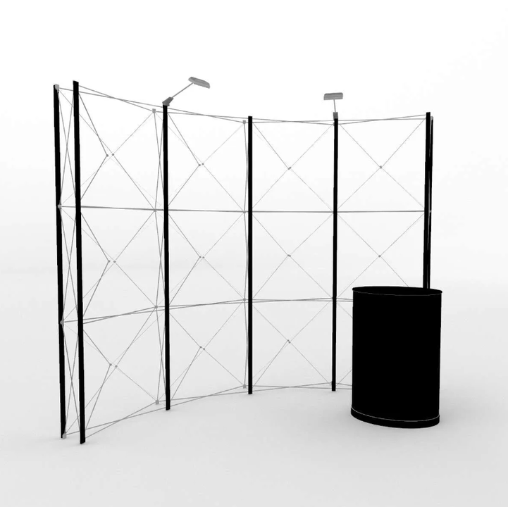 Pop-Up Stand - Curved
