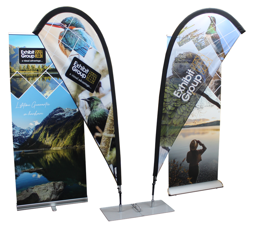 Premium Freestanding Banners & Flags for Events